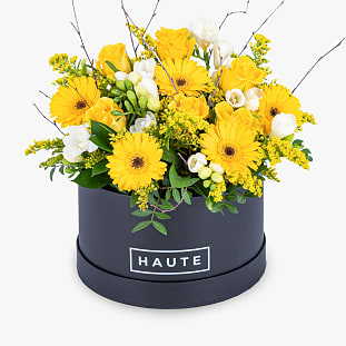 Hat Box Flowers By Haute Florist | Premium Delivery
