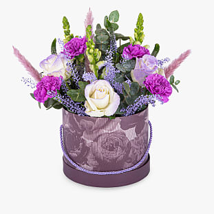 Hat Box Flowers By Haute Florist | Premium Delivery