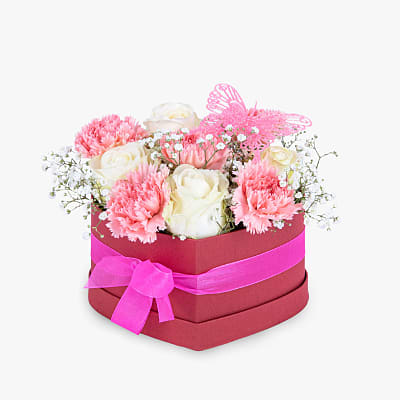 Hat Box Flowers By Haute Florist | Premium Delivery