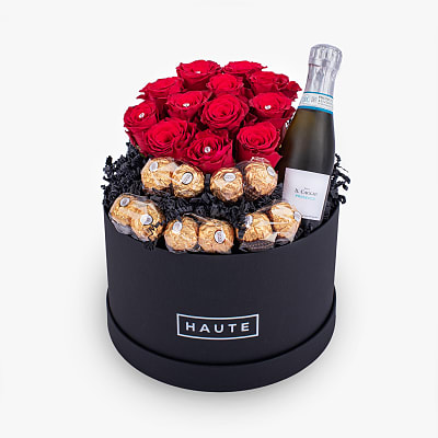 Hat Box Flowers By Haute Florist | Premium Delivery
